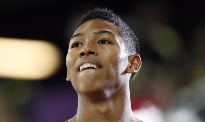 Sani Brown bate récord nacional de Japón en 100 metros: 9,97 segundos