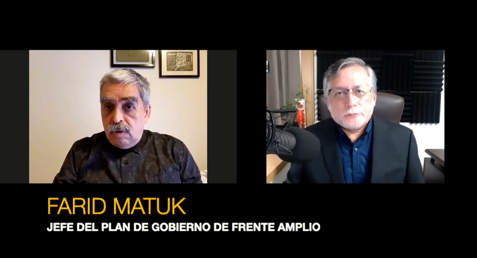 El Frente Amplio expresa su apoyo al candidato Pedro Castillo: Farid Matuk - International Press ...