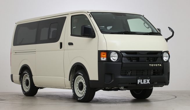FLEX, especializada en la furgoneta Hiace, lanza kit para embellecer la ...