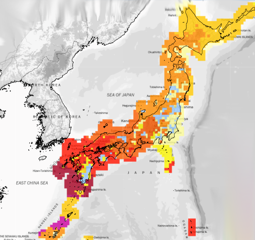 Tormentas eléctricas y lluvias intensas caen sobre la región de Kanto ...