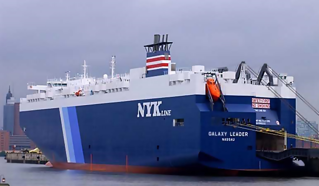 Confirman que carguero secuestrado en el Mar Rojo es operado por NYK Line de Japón ...