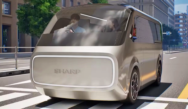 El vehículo eléctrico de Sharp que se transforma en una extensión del ...