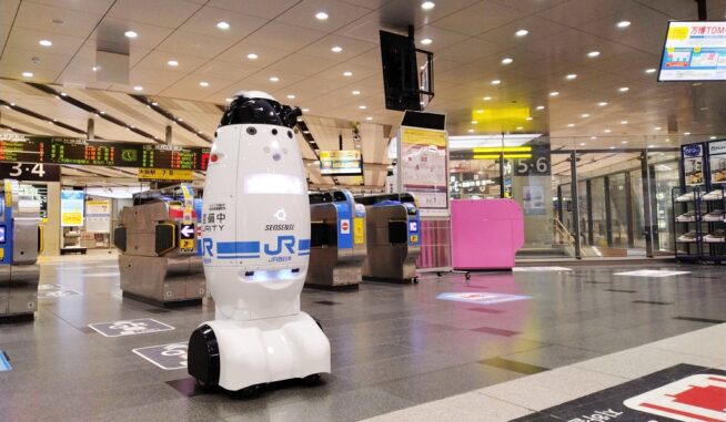 EXPO Osaka 25: JR West despliega robots de seguridad en estaciones ...